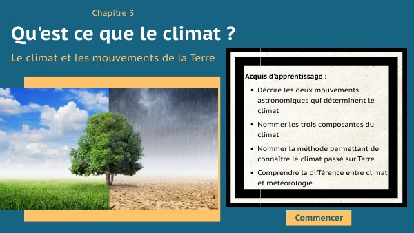 1-3 : Qu'est-ce que le climat ? | Genially