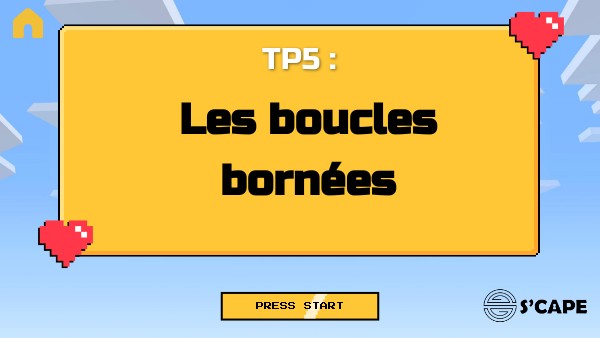 TP5 - Les boucles bornées | Genially