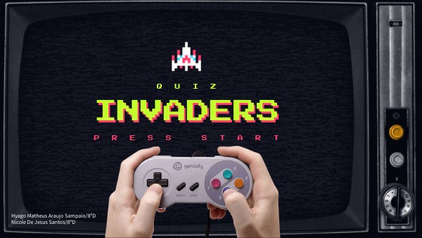 INVADERS QUIZ | Genially