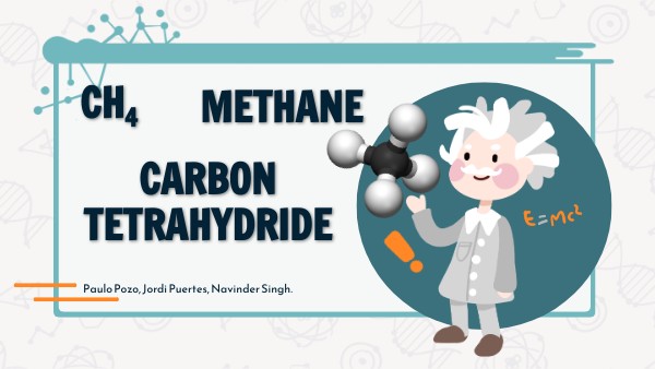 Methane, CH4, Carbon Tetrahydride