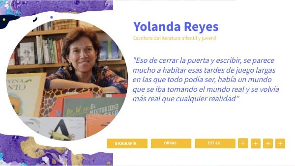 Yolanda Reyes | Genially