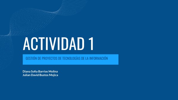Actividad 1 DOFA | Genially