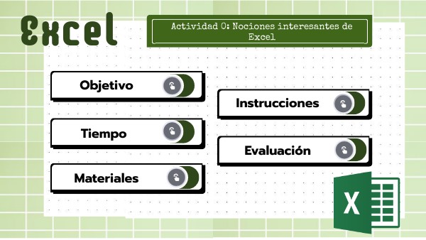 actividades excel | Genially