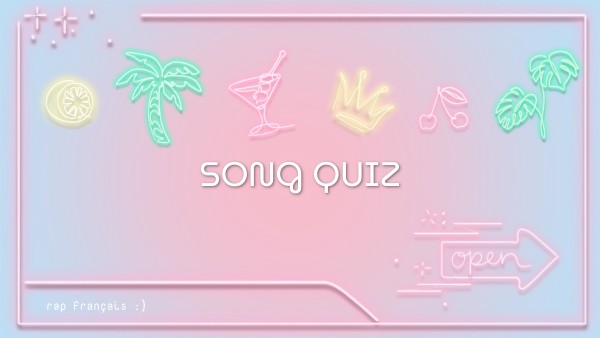 Song QUIZ