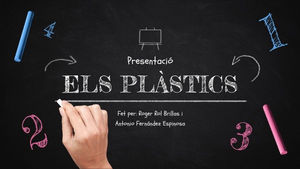 Presentació sobre els plàstics | Genially