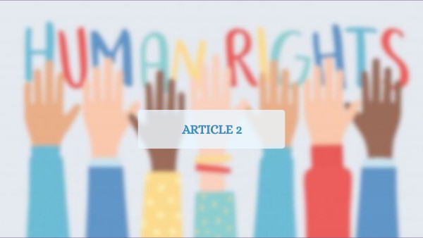 article 2 - declaration of human rights