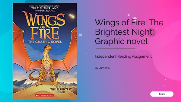 Independent Reading Assignment | Genially