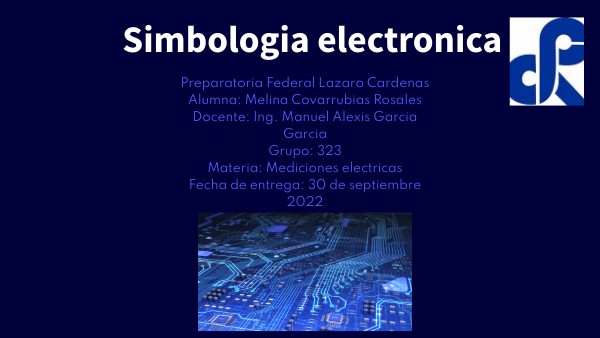 Simbologia electronica | Genially