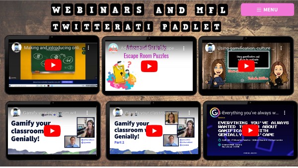 S'cape tools for Genially