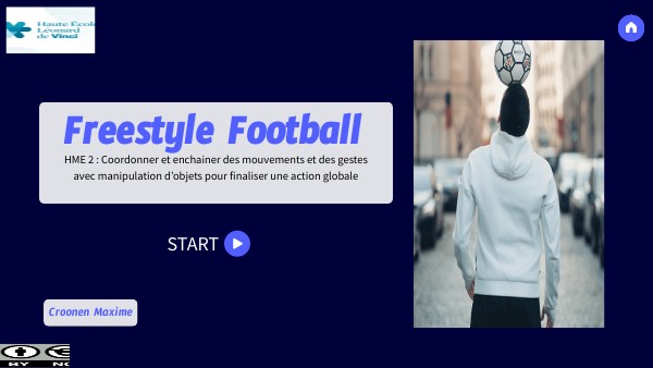 Didactitiel Freestyle Football