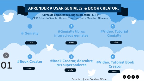 TAREA 2. CDD-CRFP. Genially + Book Creator. | Genially