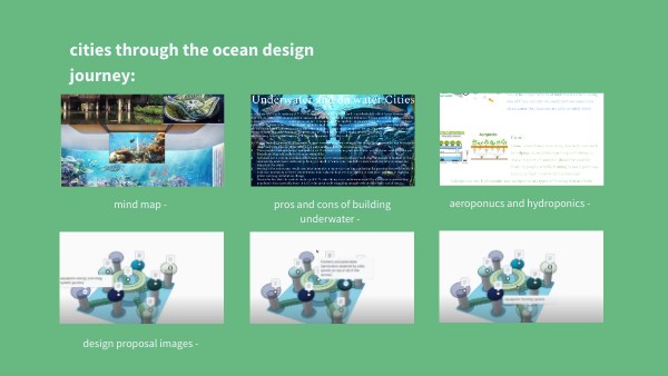 cities through the ocean design journey