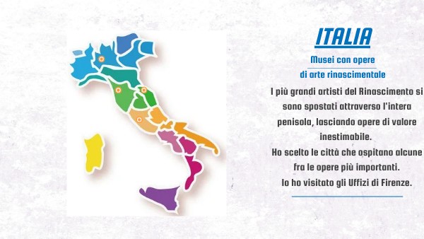 Musei arte rinascimentale Italia | Genially