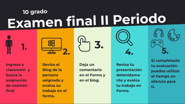 Instrucciones finales | Genially