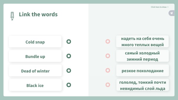 WINTER PHRASES | Genially