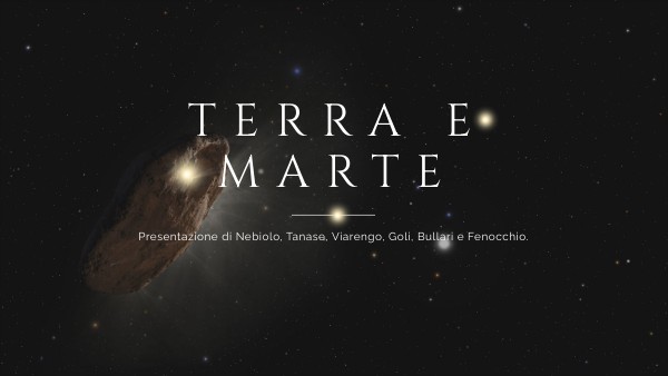 Terra e Marte | Genially