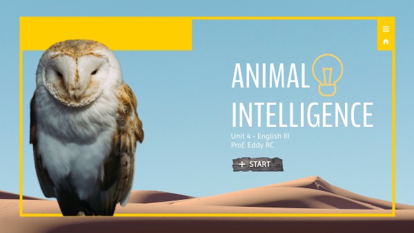 Unit 4: Animal Intelligence | Genially