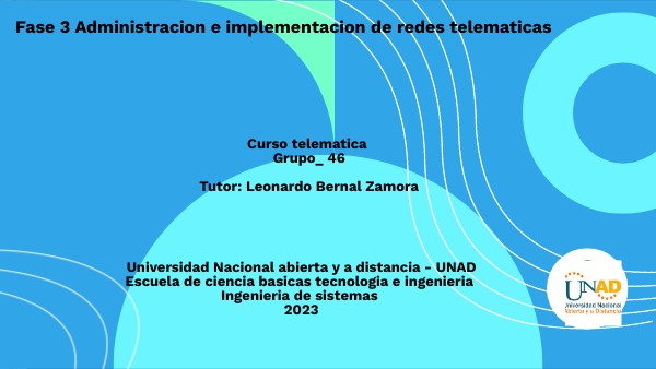 TELEMATICA FASE 3 | Genially
