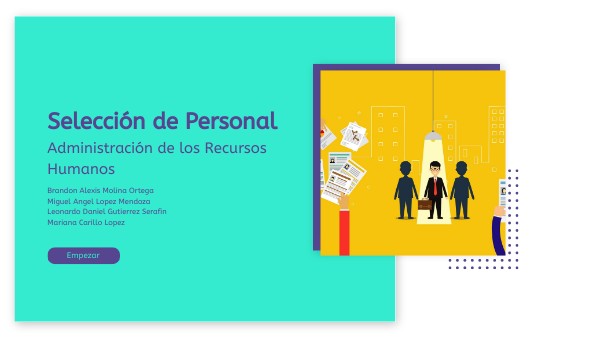 Selección de Personal | Genially