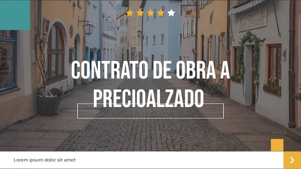 OBRA A PRECIO ALZADO | Genially