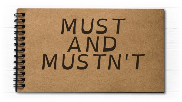Must/ Mustn't | Genially