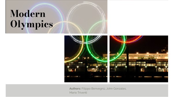 MODERN OLYMPICS