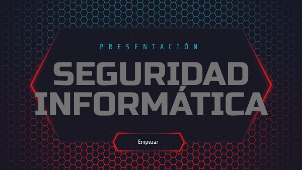 PRESENTACIÓN CIBERSEGURIDAD | Genially