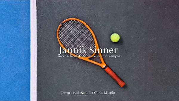 JANNIK SINNER | Genially
