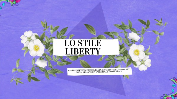stile liberty | Genially