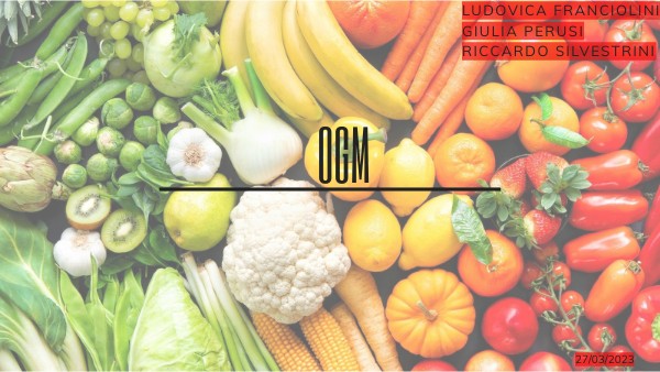 OGM Ludovica,Riccardo,Giulia