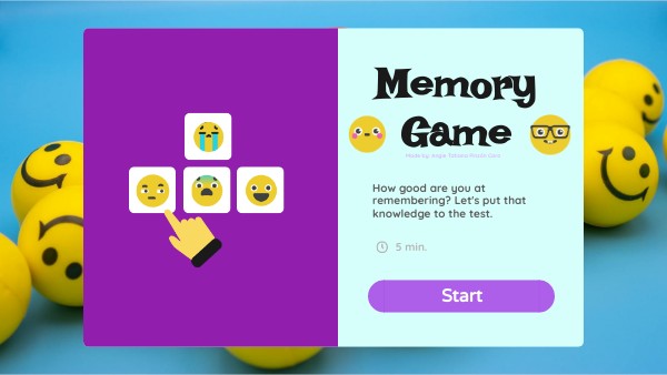 Memory game emotions_Angie Pinzón | Genially