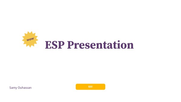 Présentation esp | Genially