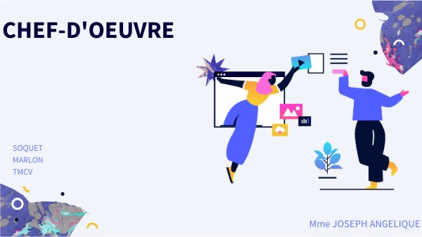 Chef d'œuvre | Genially