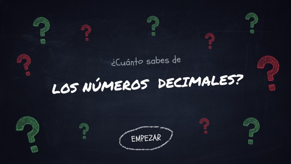 Números decimales | Genially