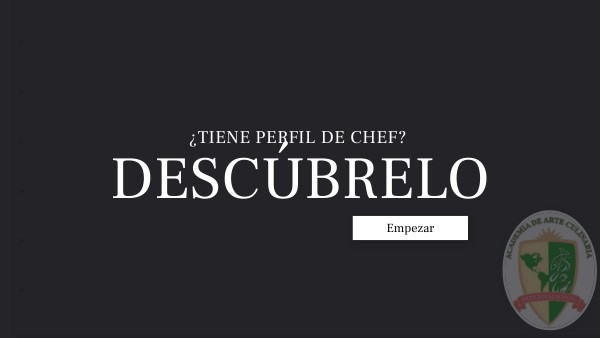 CUALIDADES DEL CHEF | Genially