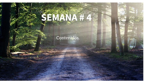 U6 SEMANA 4 1°AÑO. | Genially