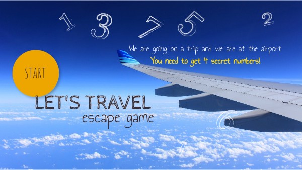 At the airport Escape game | Genially