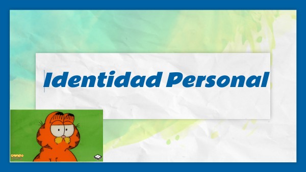 Identidad Personal 3ro | Genially