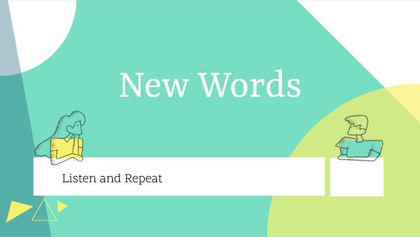New Words | Genially