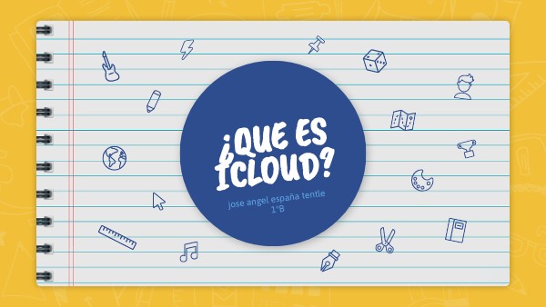 PRESENTACIÓN SOBRE ICLOUD | Genially