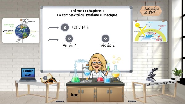 Détermination des climats par le pollen et les glaces