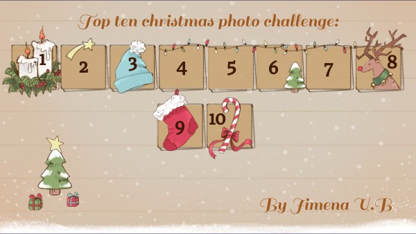 TOP TEN CHRISTMAS PHOTO CHALLENGE