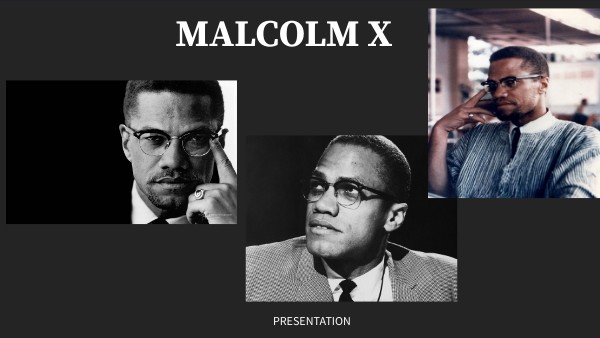 présentation Malcolm x EDG