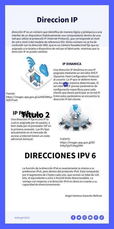 Gestión de herramientas web IP | Genially