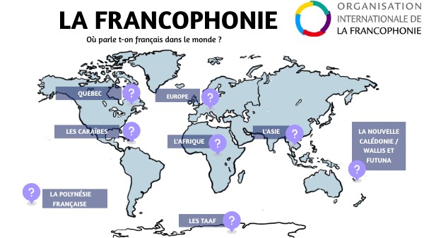 La Francophonie dans le monde | Genially