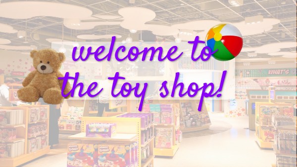 Toys words | Genially