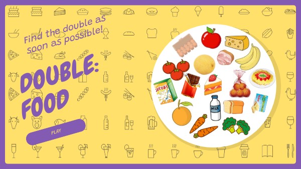 DOUBLE FOOD GAME | Genially