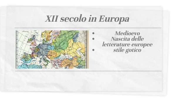 XII secolo