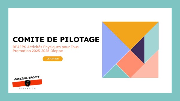 Comité de pilotage | Genially