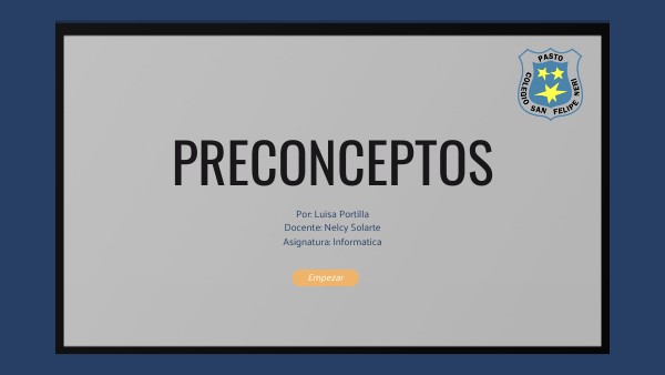 PRECONCEPTOS